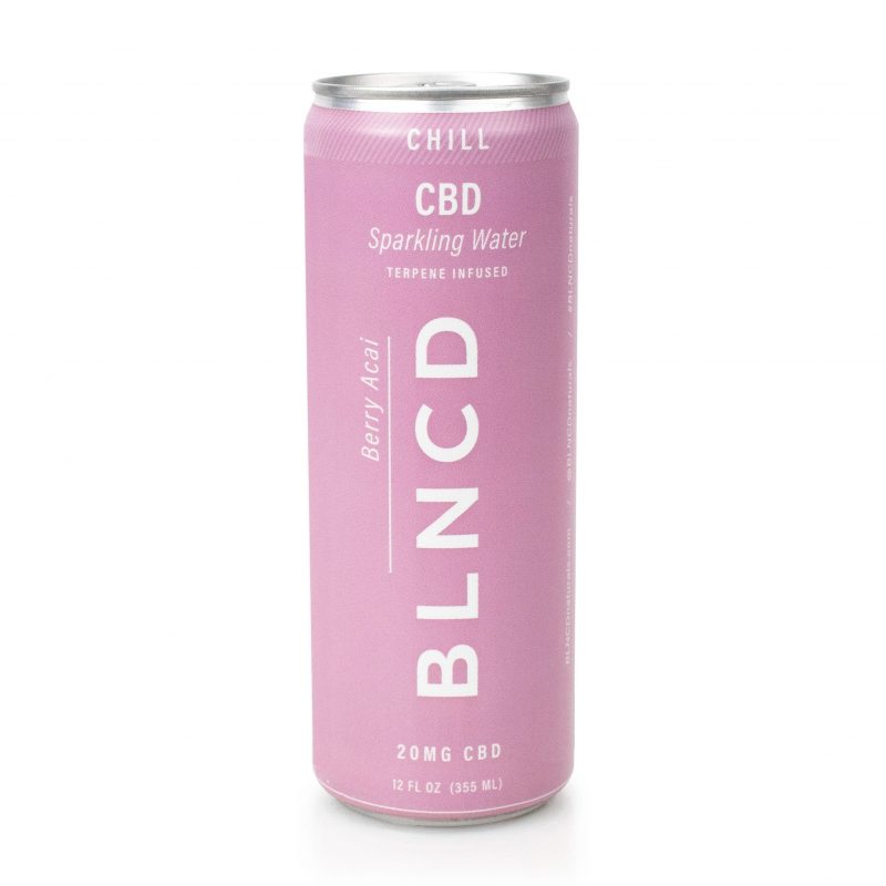 CHILL CBD Sparkling Water - BLNCD